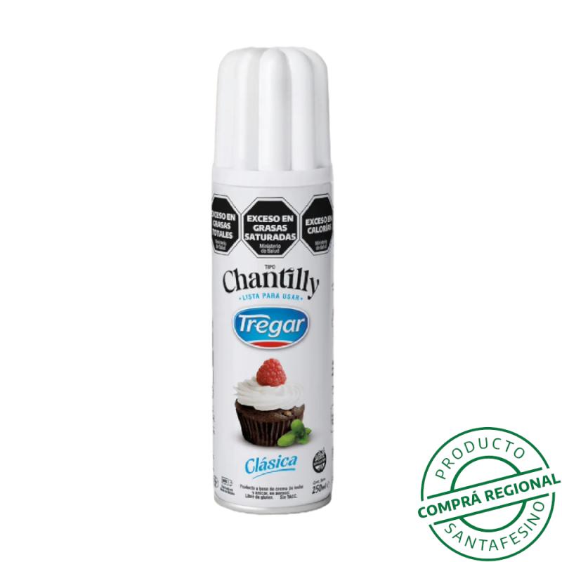 CREMA CHANTILLY SPRAY 250G ALQUERIA — Supermercados, 46% OFF
